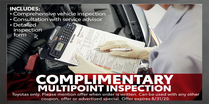 August 2020 Complimentary Multi-Point Inspection | Western Pennsylvania ...